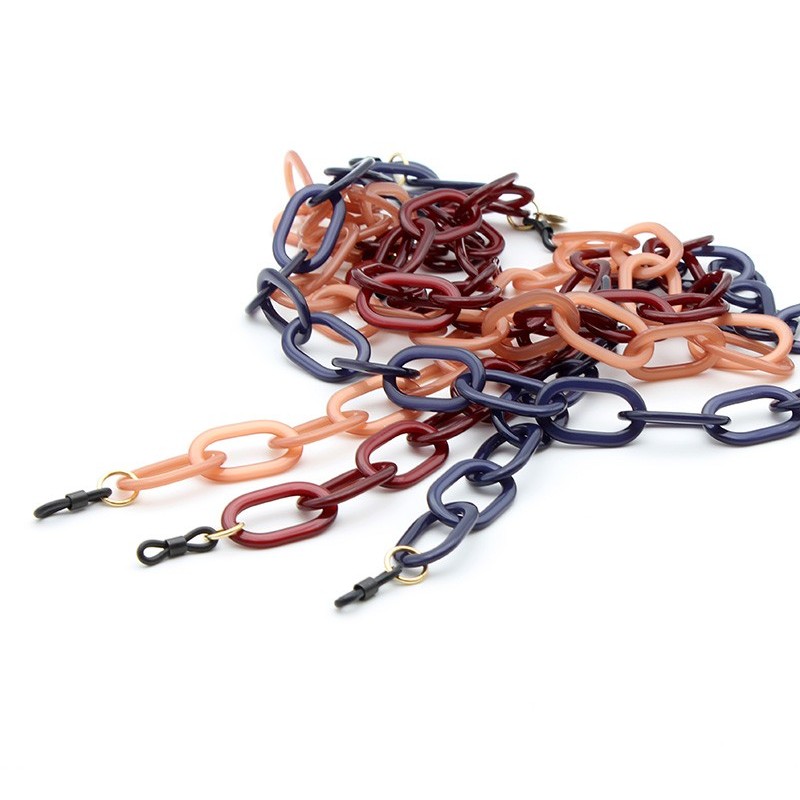 Acetate chain with Big Oval links